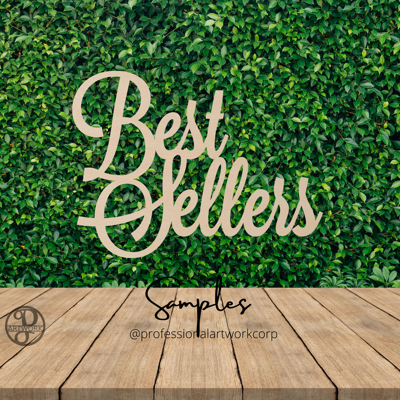 Custom Wood Stacked Sign – Professional Artwork