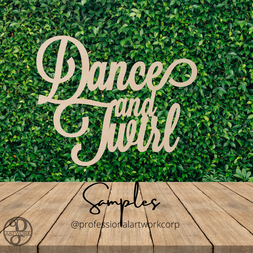 Custom Wood Stacked Sign – Professional Artwork