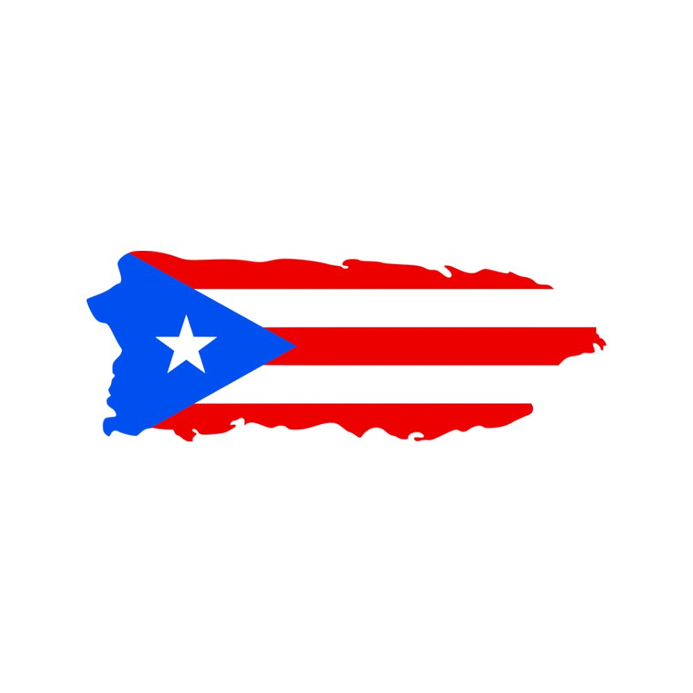 16 Designs of Puerto Rico Map made on Acrylic. A Table Art ...