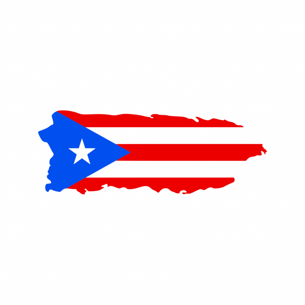 16 Designs of Puerto Rico Map made on Acrylic. A Table Art ...